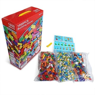 UNIS 500PCS / 1000PCS Kid Children City Building Block Bricks ...