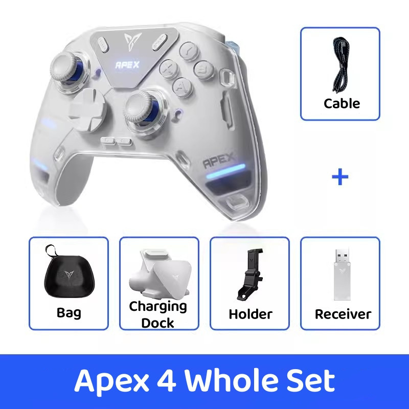 Flydigi Apex 4 Game Controller Smart Interactive Screen Force Feedback ...