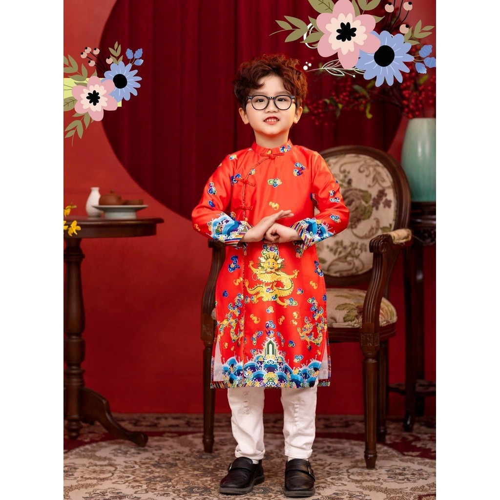 New ARRIVAL NEW MODEL BOY'S Ao Dai SET THAT CAN'T MISS IT CNY 2024 HERE ...