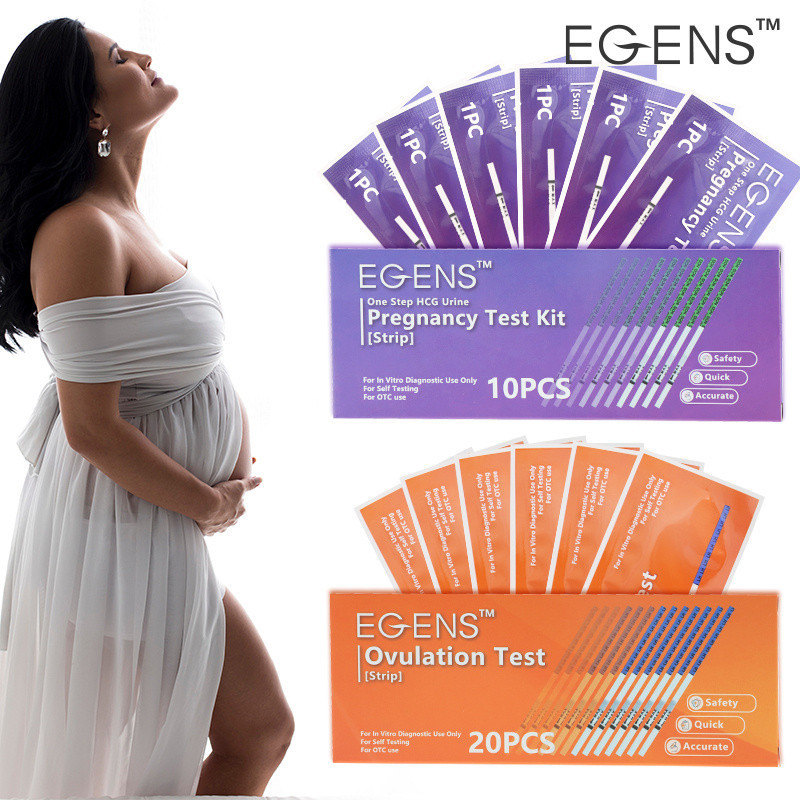 EGENS UPT+OPK pregnancy test strip +ovulation test strip high accurat ...
