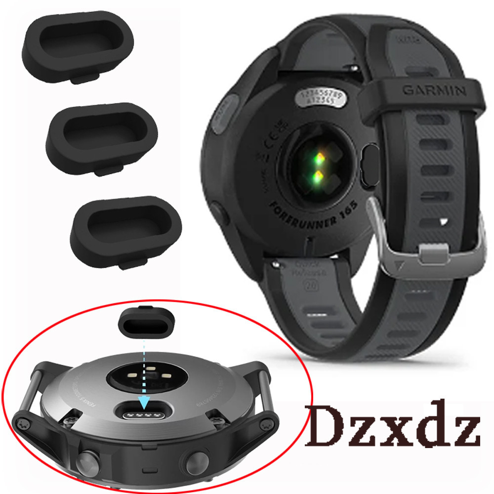 Charging Port Dustproof Plug Cover Protector Cap for Garmin Forerunner ...