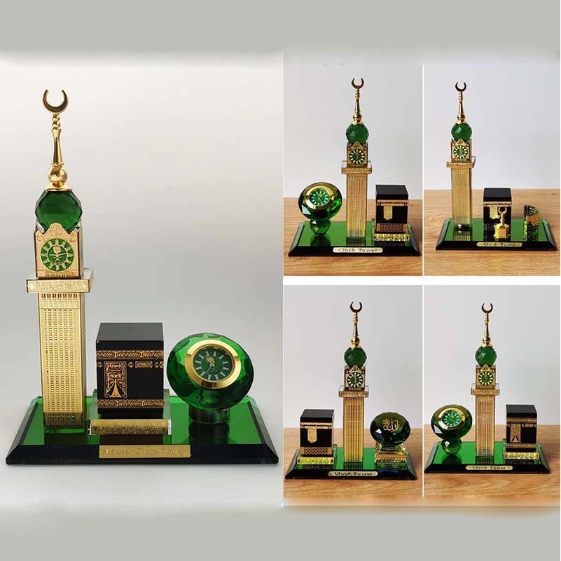 3D Muslim Crystal Architecture Miniature Tower Islamic Building ...