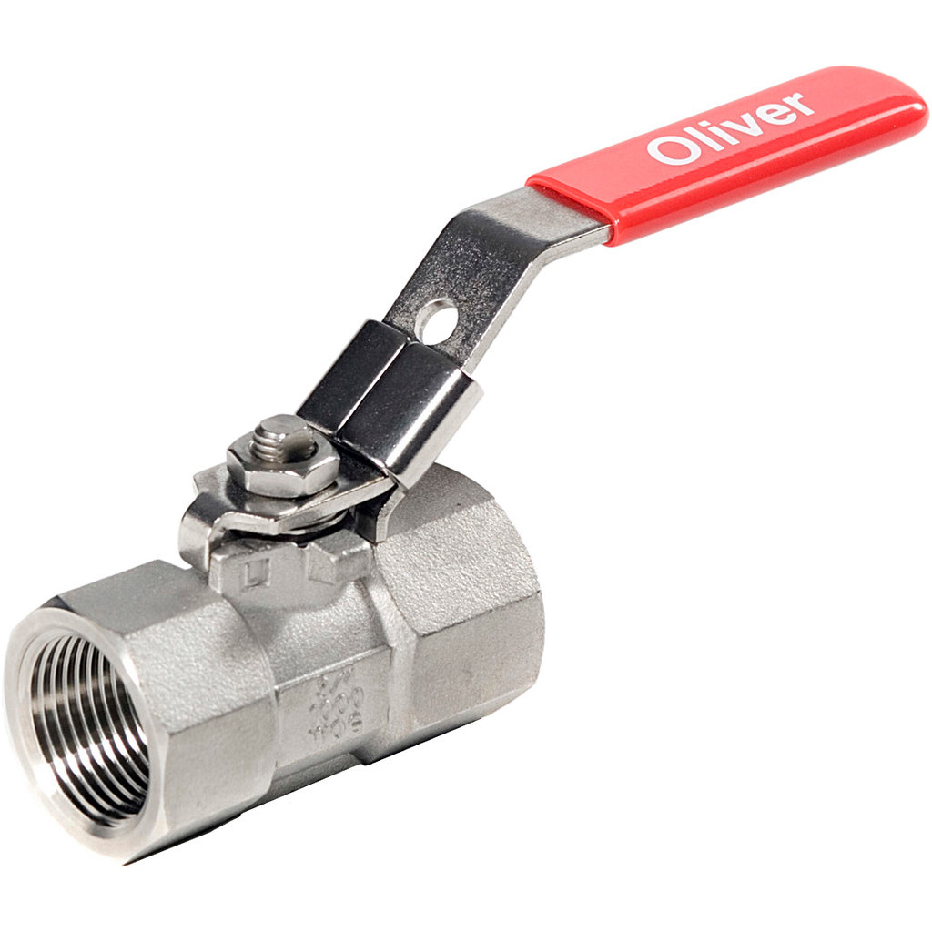 [100% Original] OLIVER VALVES - 1/2"NPTF Low Pressure Ball Valve (1000 ...