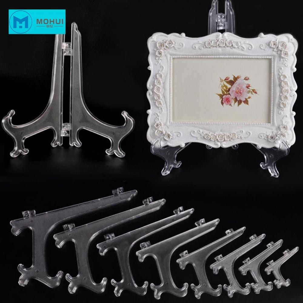 Stand Transparent Easel Plastic Picture Display Case Holders Photo ...