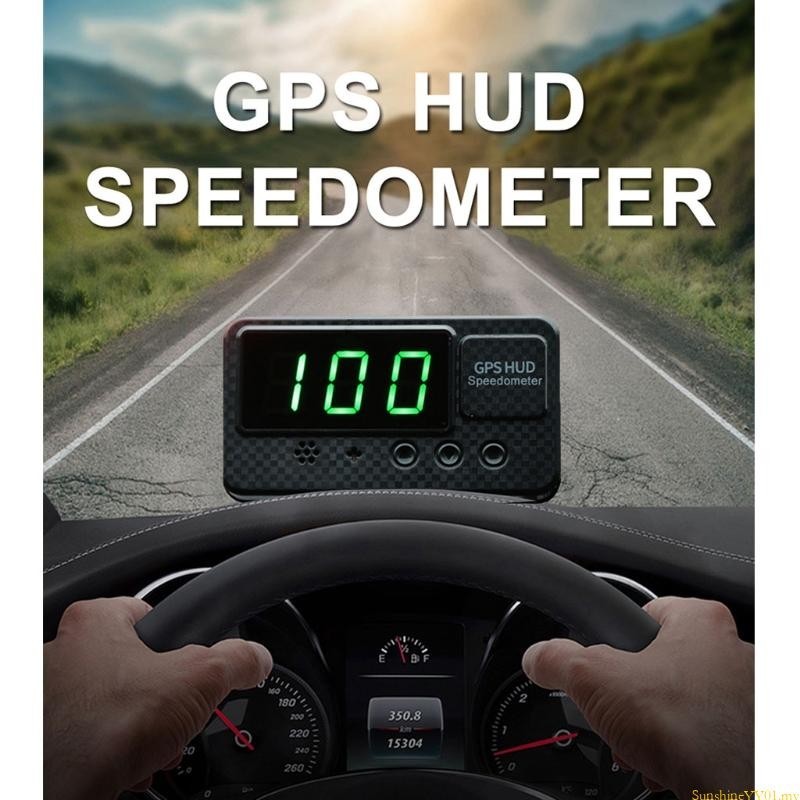 SUN Auto Speed Limit Warning Projector HUD GPS Speedometer Compass ...