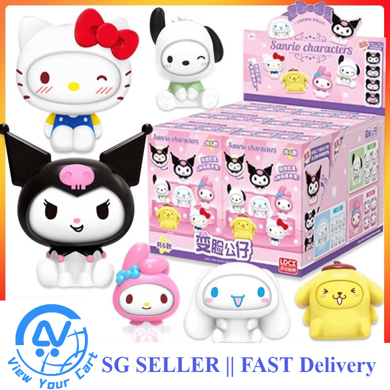 [SG SELLER] Sanrio Expression change Figure / Cute Sanrio Figure / 4 ...