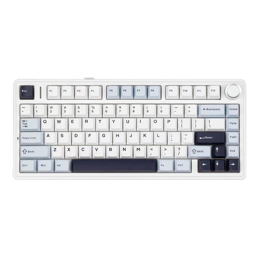 Aula F75 Mechanical Keyboard 80 Key with Gasket Structure 75% Layout Full-key Hot Swap Three ...