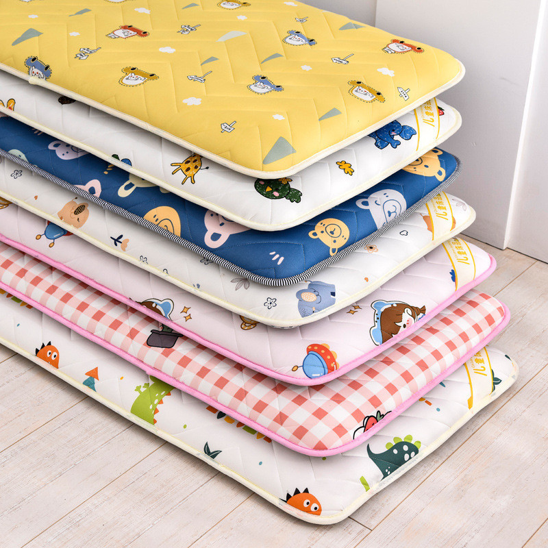 Baby Latex Mattress Kindergarten Nap Mattress Cute Cartoon Kids Latex ...
