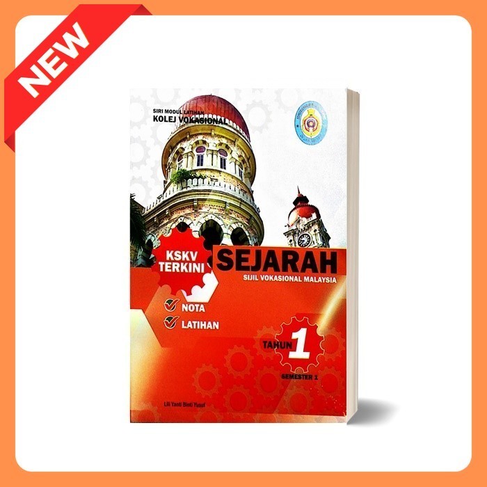 🔥 Siri Modul Latihan Kolej Vokasional: Sejarah Tahun 1 Semester 1 🧡 | Shopee Malaysia