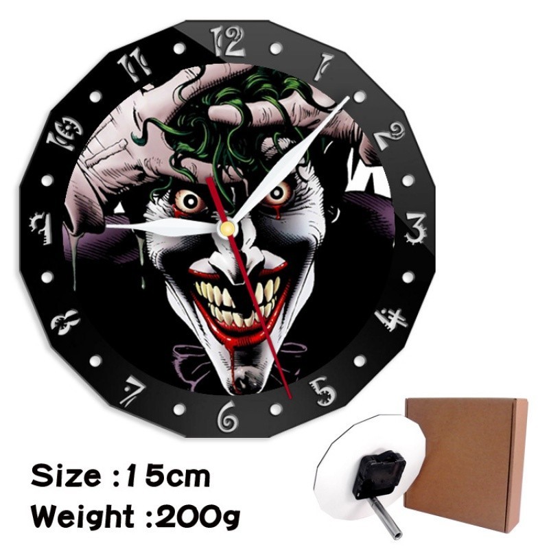 Ready Stock Joker Pendulum Hanging Dual-use BATMAN Table Clock BATMAN ...