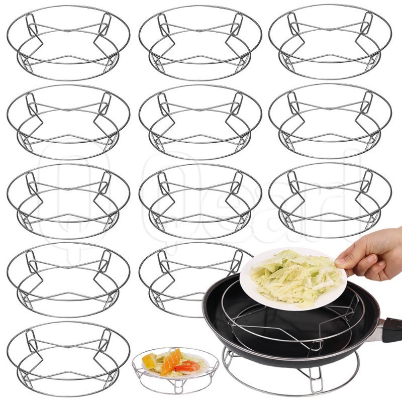 Steamer Plate - Steamed Stand - Food Steaming Rack - Kitchen Pot Cover ...