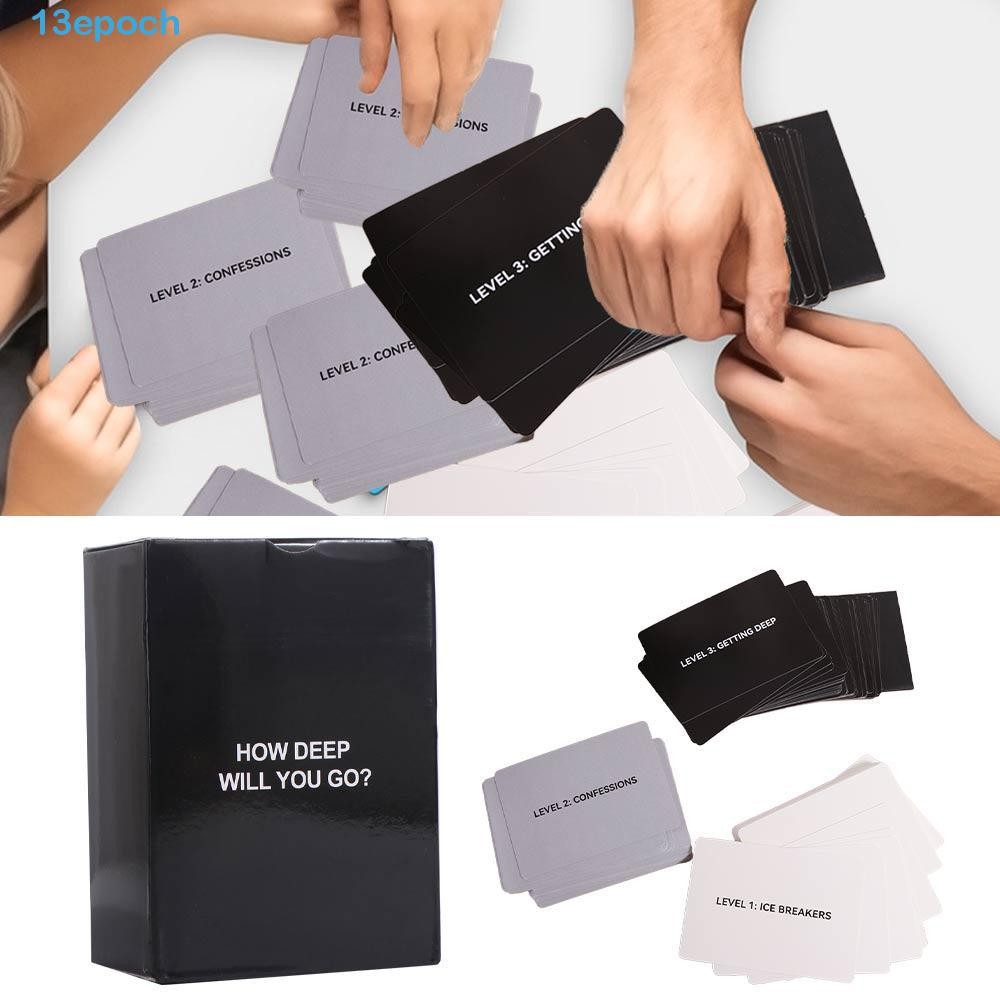 EPOCH Teling Truth Game Cards, How Deep Will You Go Party Social ...