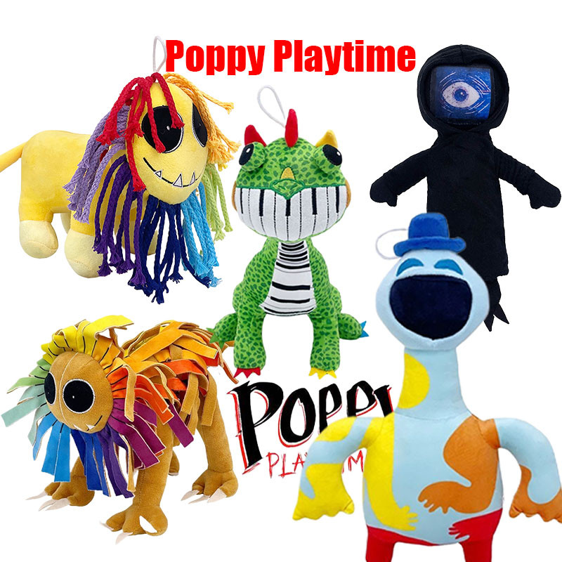 Poppy Playtime Toys Doey Poppy 4 Pianosaurus Doll Plush Yarnaby Chapter ...