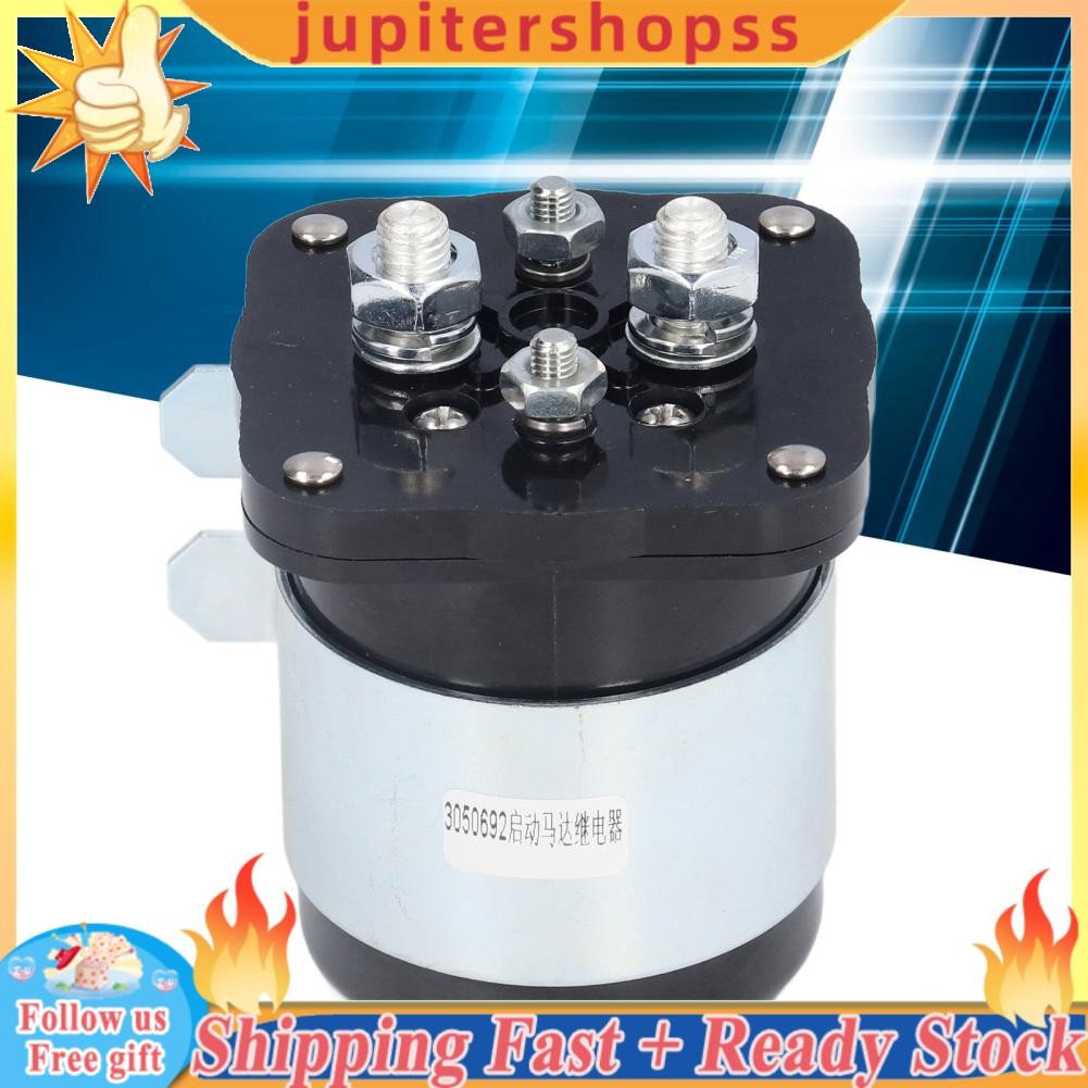 Jupitershopss 200A DC Relays Lightweight ABS+Stainless Steel 4 Pins ...