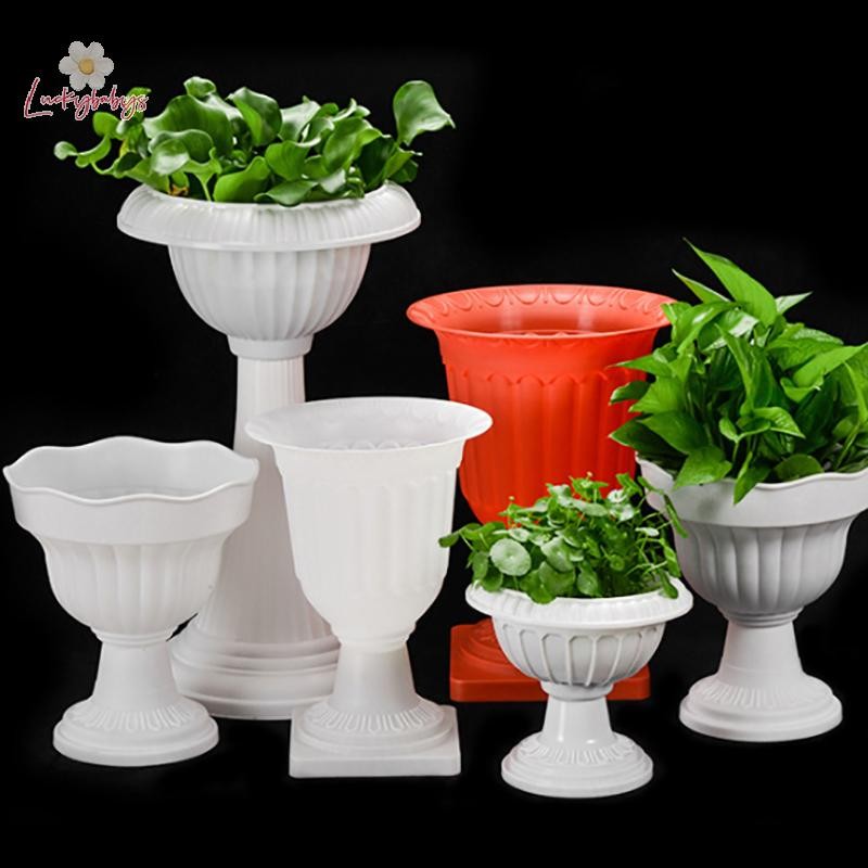 Luckybabys> 1PC Large Water Ripple Plastic Vase Wave Flower Pot ...