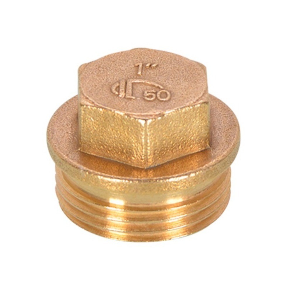 1/2 All Copper Outer Wire Plug 20mm Inner Wire Water Pipe Plug Cap 4 ...