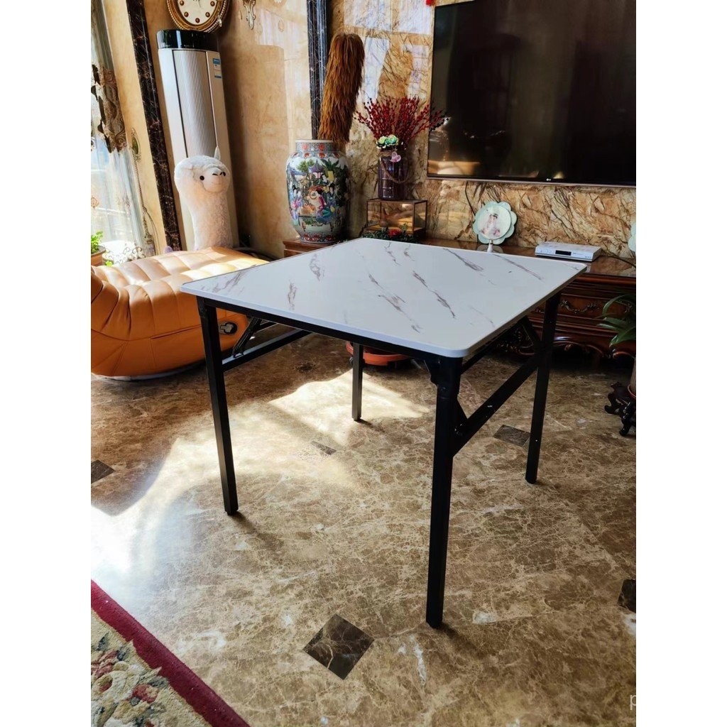 Foldable Table Dining Table Dining Table Household Simple Stall Low ...