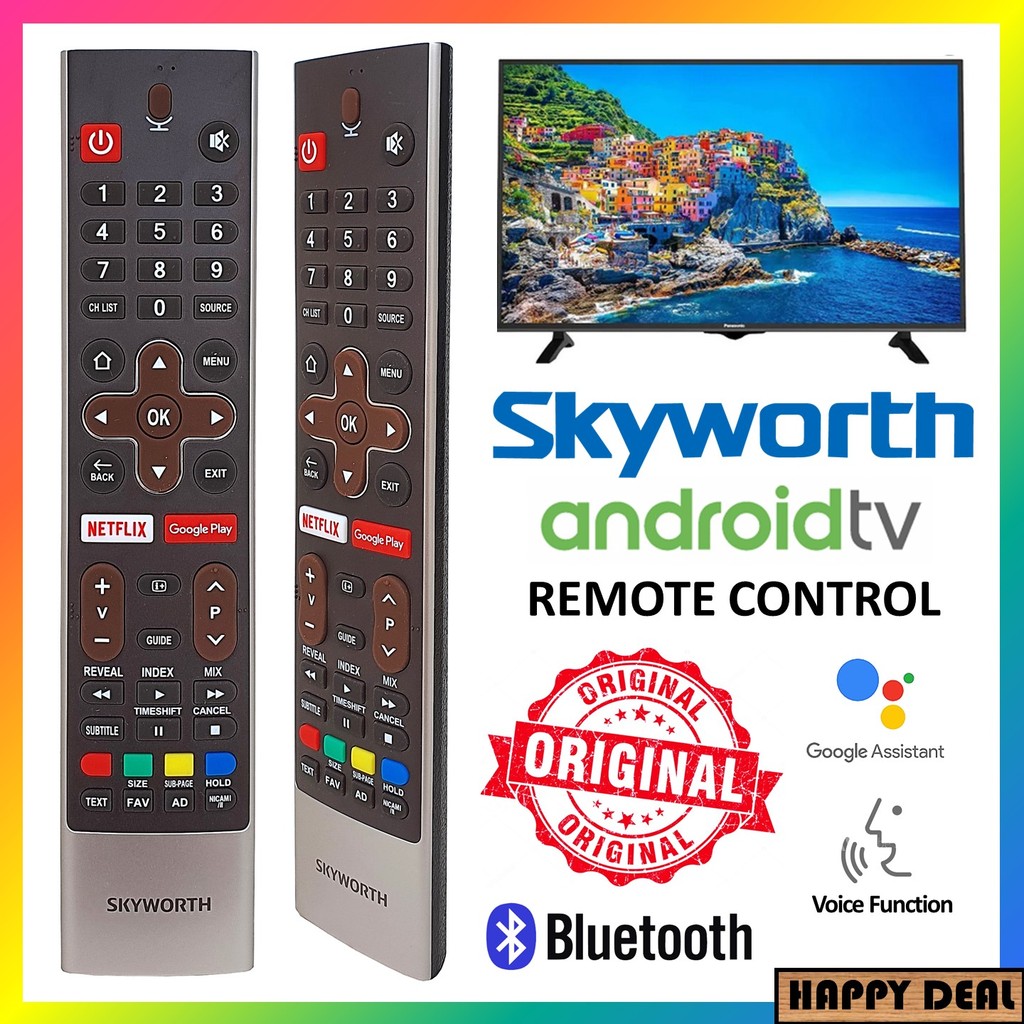 [] SKYWORTH NETFLIX GOOGLE PLAY GOOGLE ASSISTANT ANDROID SMART TV ...