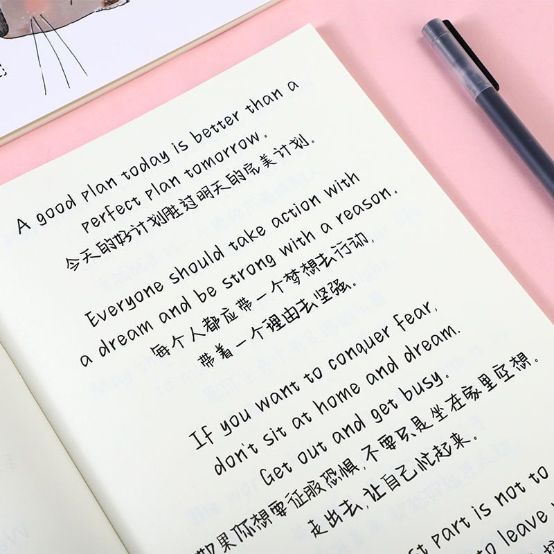 【Ready Stock】 Cheese Copybook Chinese-English Version Handwriting ...