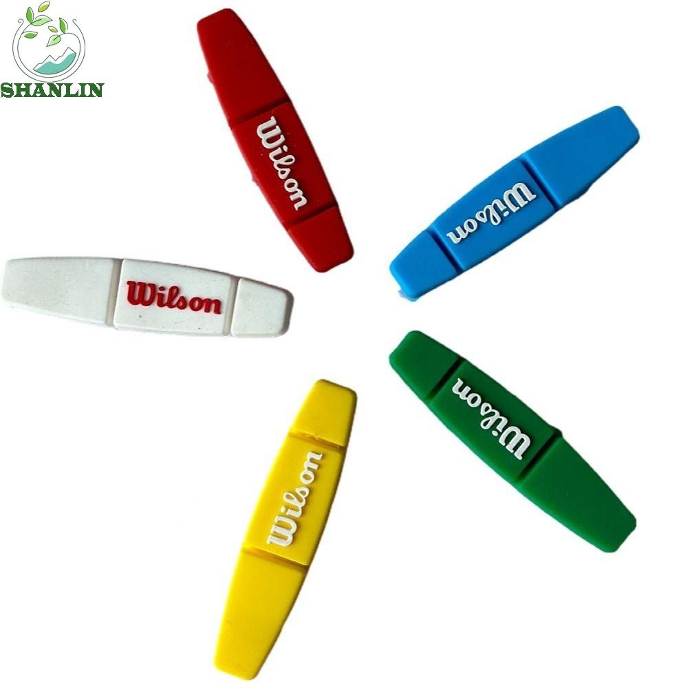 SHANLIN Tennis Racket Shock Pad, Fish Head Shape Anti-Vibration Tennis ...