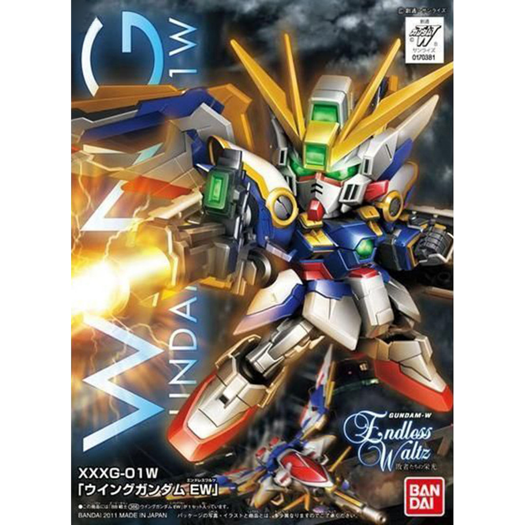 Bandai GUNDAM Assembled Model SD BB Warrior 366 Flying WING GUNDAM EW Version WING GUNDAM XXXG ...