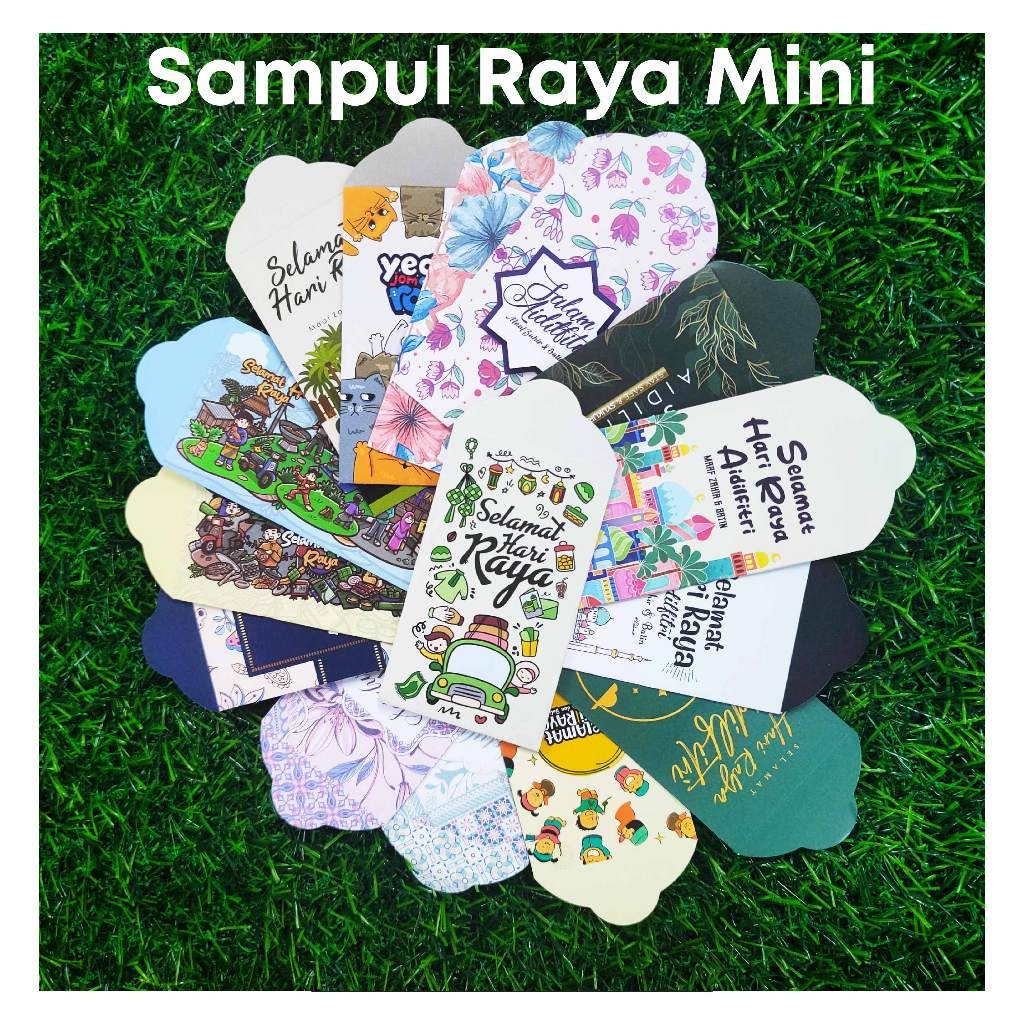 SAMPUL RAYA MINI 2025 | 15 Design EXCLUSIVE | READY STOCK | MURAH ...