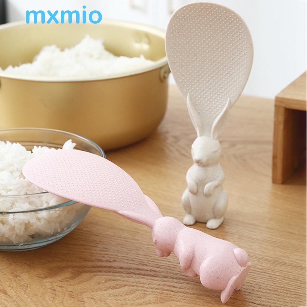 MXMIO Rice Paddle Korean Cartoon Stand Up Rabbit Shaped Standing Home ...