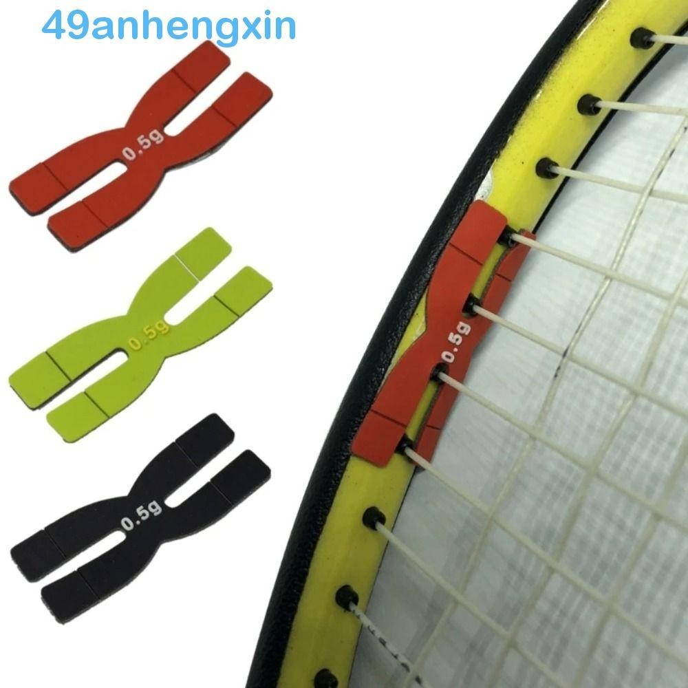 ANHENGXIN 0.5g Racket Head Strips, Silicone H-shaped Tennis Lead Tape ...