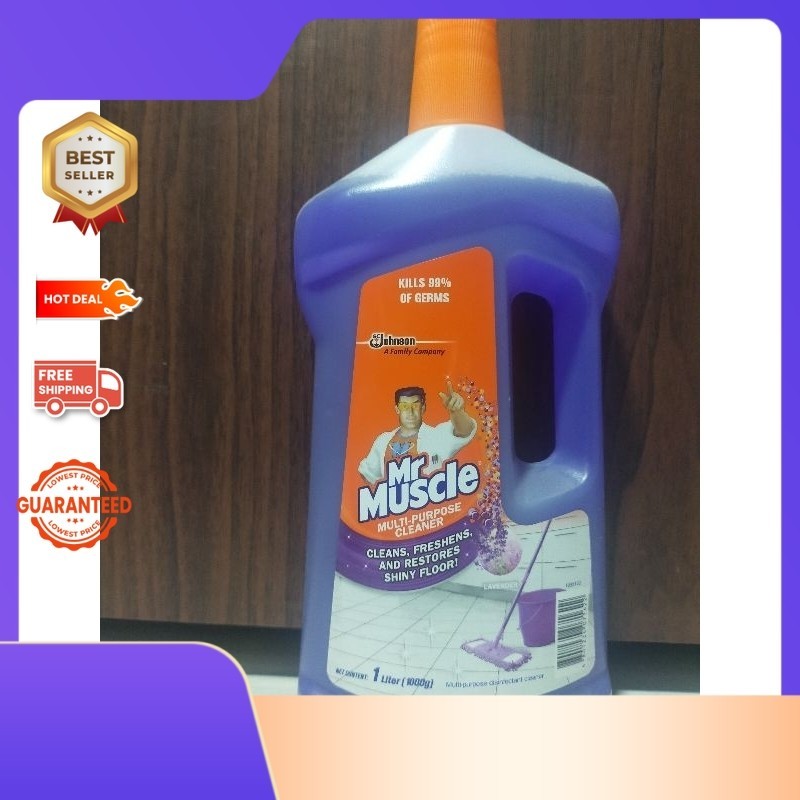 MR MUSCLE FLOOR CLEANER 1L | Shopee Malaysia