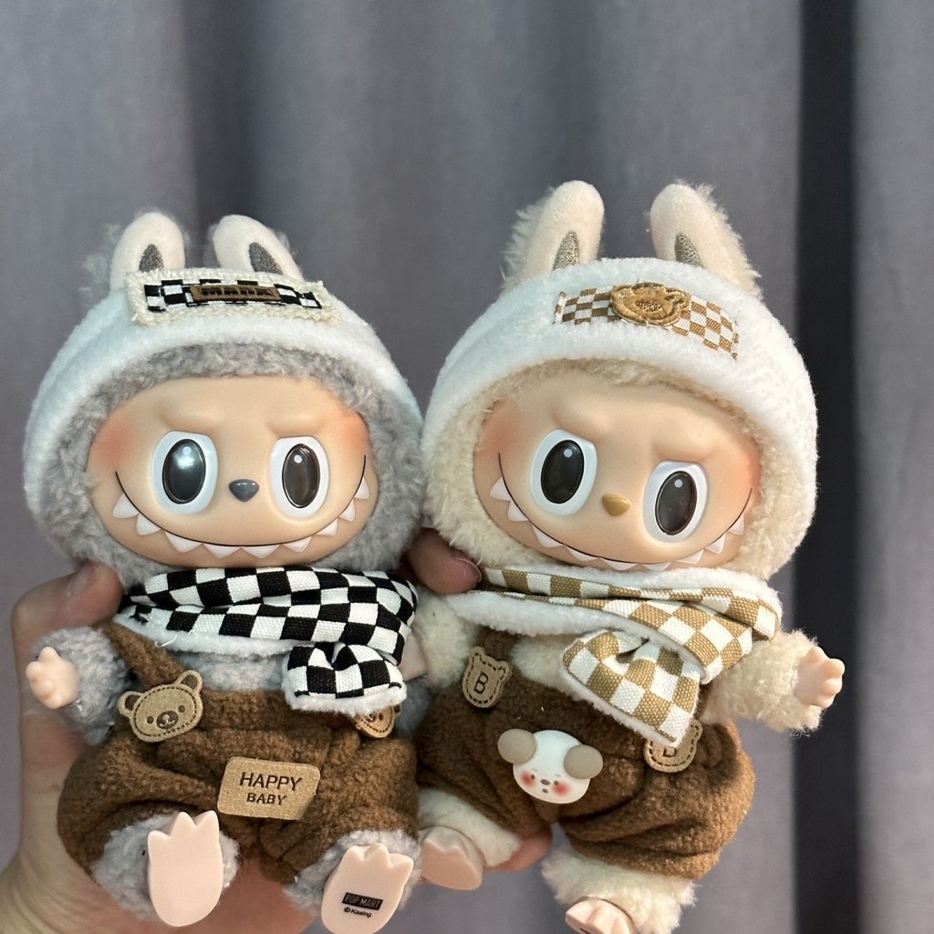Clothes Labubu Vinyl Baby Clothes labubu15cm Plush Doll Doll Labubu ...