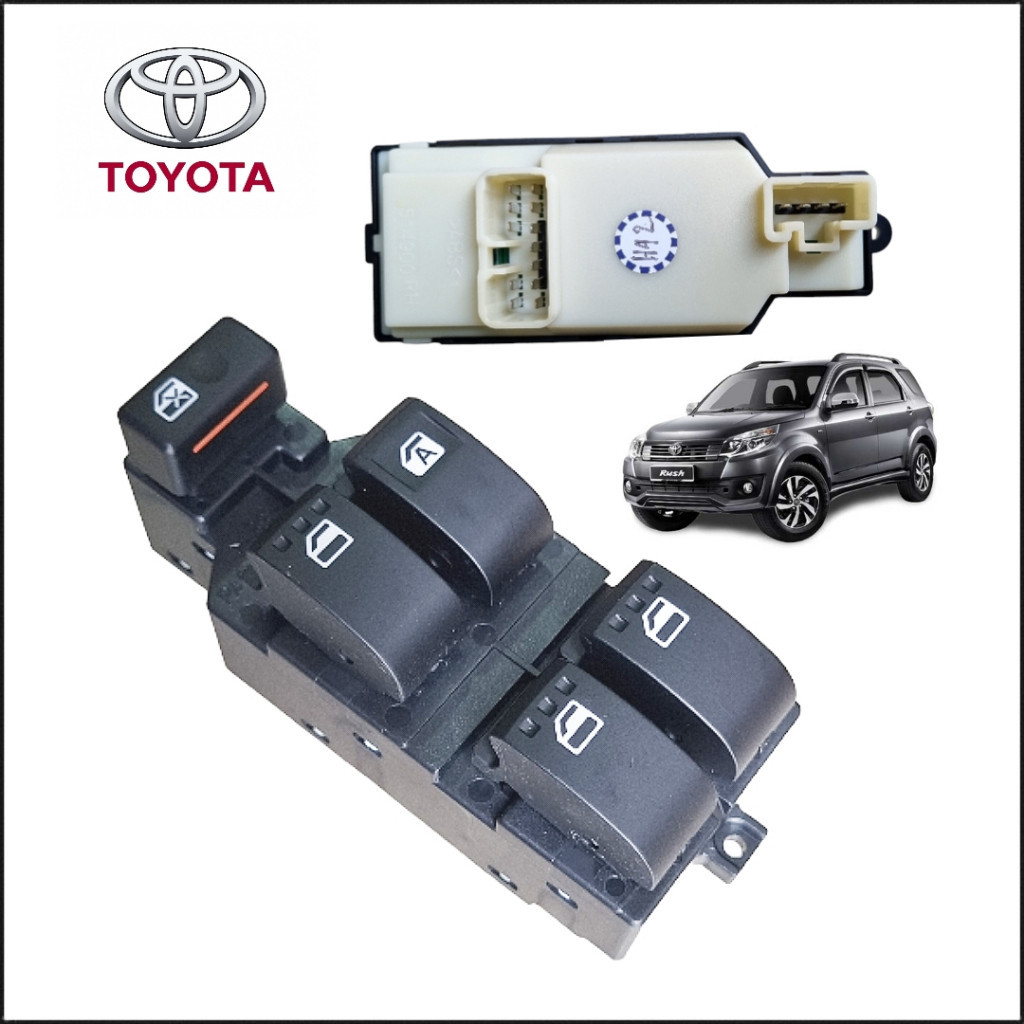 TOYOTA RUSH F700 MAIN POWER WINDOW SWITCH (16PIN) | Shopee Malaysia