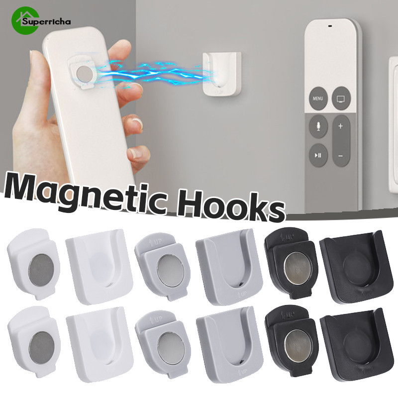Home Office Organizer Accessories - Magnet Remote Control Hooks - Anti ...