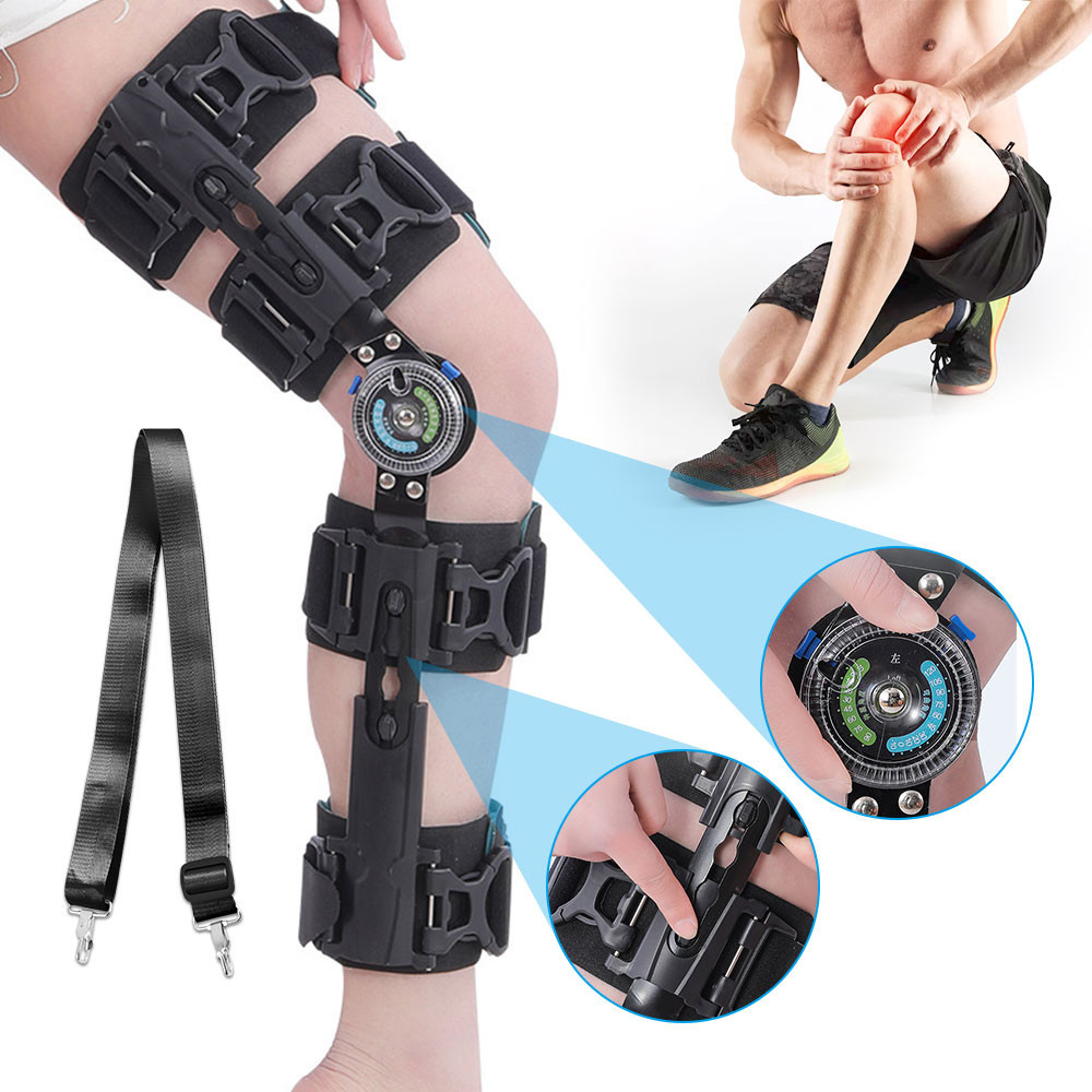 Universal Size Knee Orthosis Support Joint Knee Brace Fracture Fixed ...
