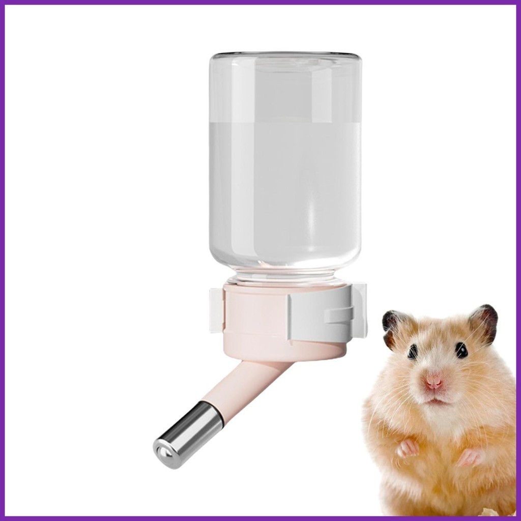 Dwarf Hamster Water Bottle Not Drip Detachable Gerbil Mouse Cage Hang ...