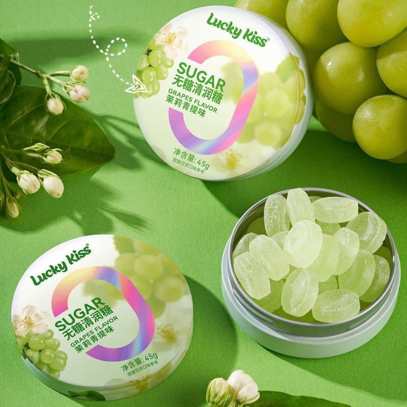 ZEJUN Sugar Free Throat Lozenges Teacher Throat Protection Hard Candy Mint Lozenges Breath Fresh ...
