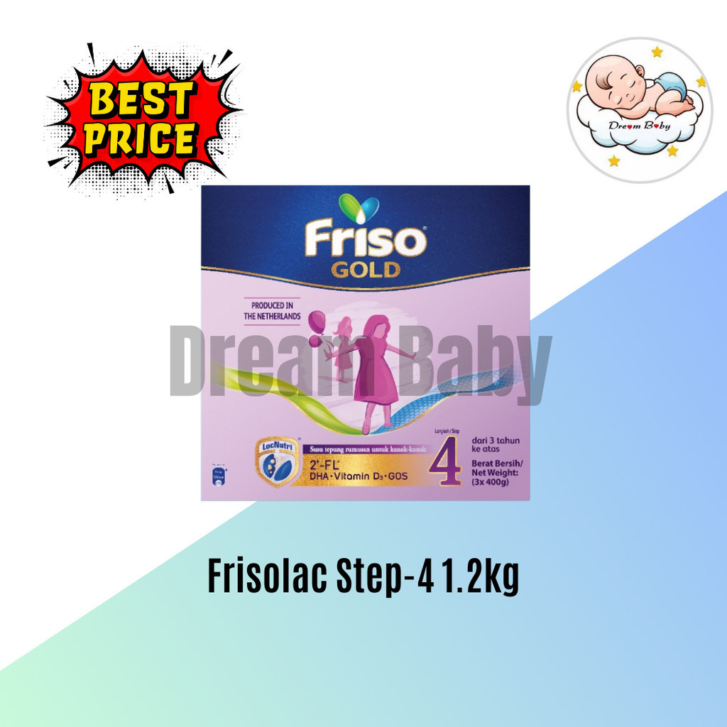 Friso Gold Step 4 Milk Formula (1.2kg) | Shopee Malaysia