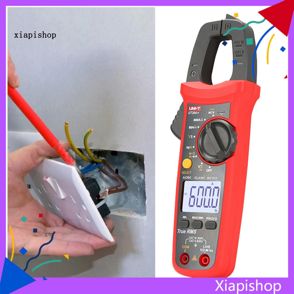 XPS UNI-T UT203+ Clamp Ammeter Auto Range Capacitance Measurement ...