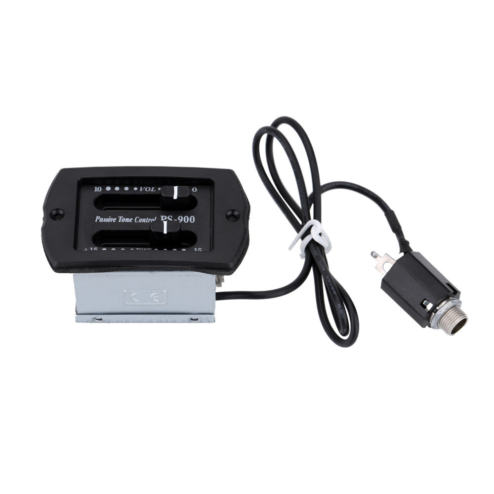 Acoustic Guitar Passive Tone and Volume Control EQ Equalizer Preamp ...