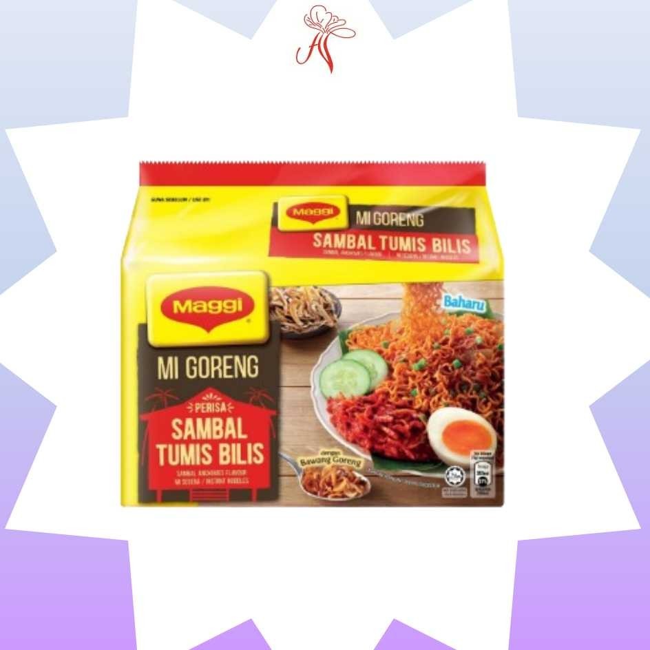 Maggi Mi Goreng Cili Ala Kampung (5X78g) | Shopee Malaysia