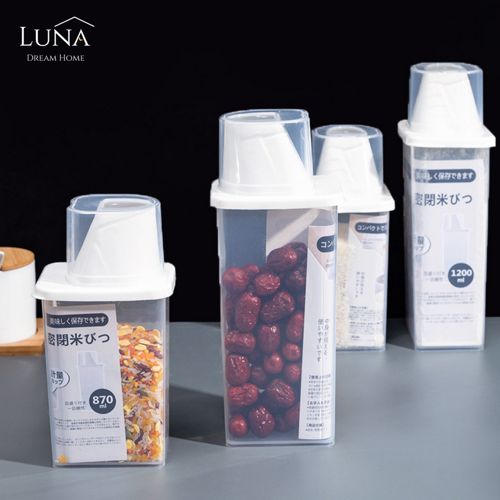 LUNA [Yeul Kitchen Storage] bekas rempah garam gula Seasoning Condiment ...