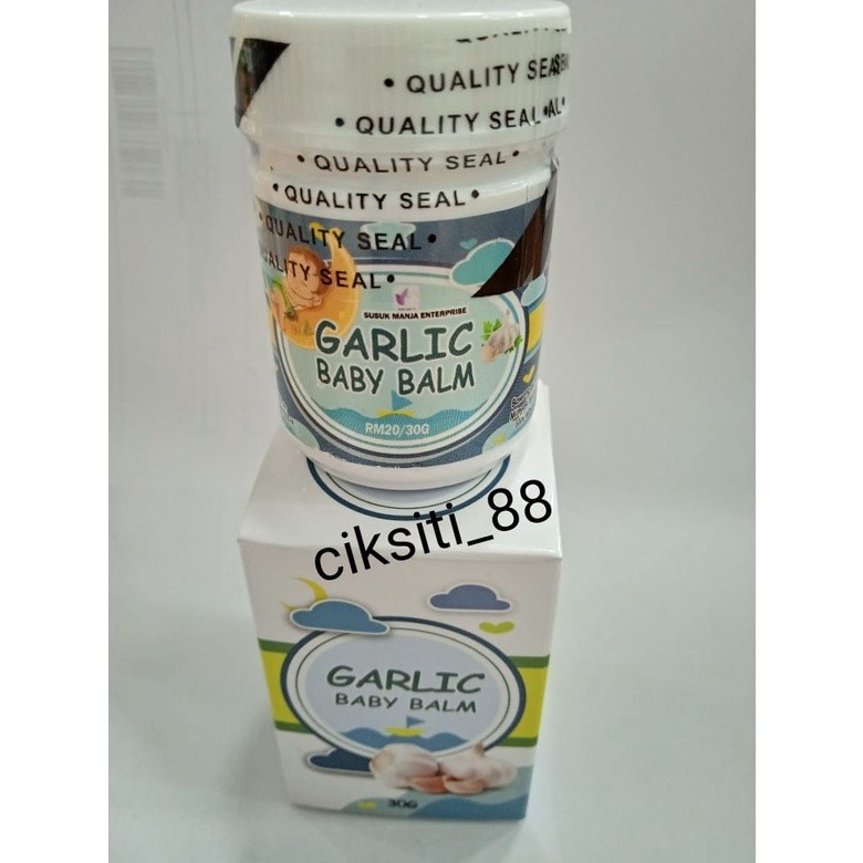 Susuk Manja - GARLIC BABY BALM (NEW PACK) | Shopee Malaysia