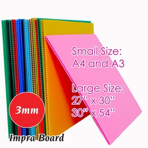 PP Impra Board | A4 A3 | PP Corrugated Board | PP Hollow Board ...