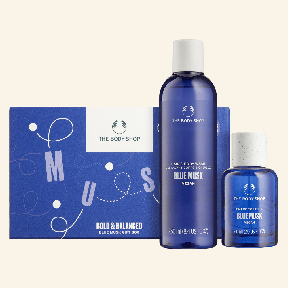The Body Shop Blue Musk Gift Box | Shopee Malaysia