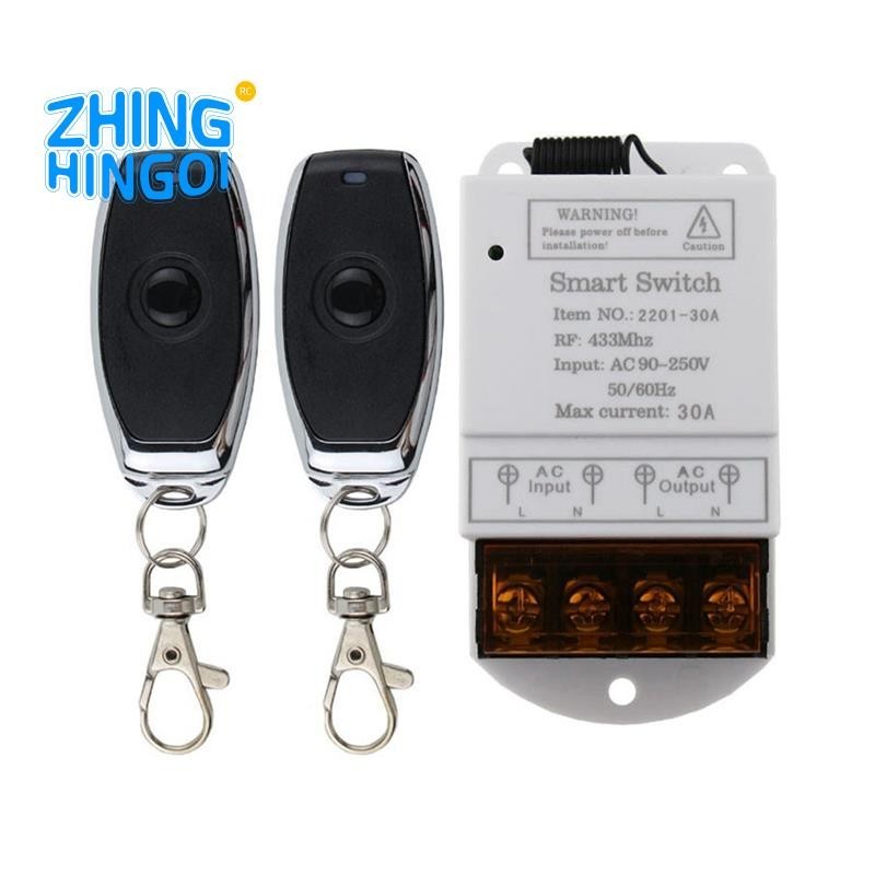 Transmitter High Power AC90-250V 30A 433MHz for Water Pump Control ...