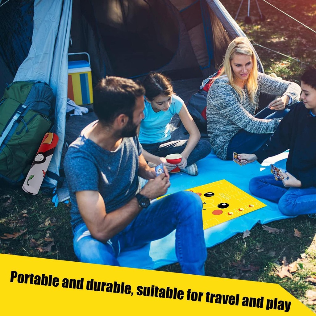 Pokemon Card Game Pad Anti-Slip Anime Playmat Mouse Pad For Gamers ...