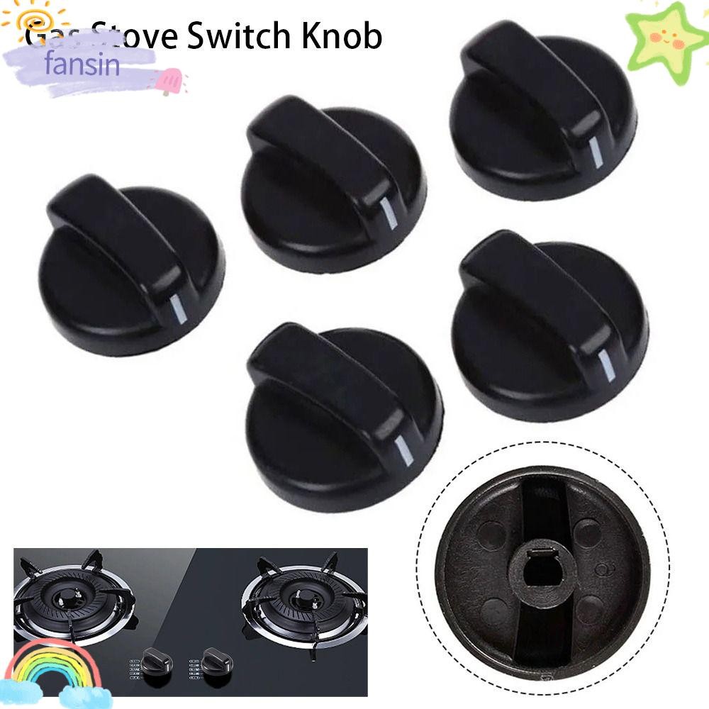 FANSIN 1/2/5Pcs Hob Knobs, General 8mm Gas Stove Cooker Control Knob ...