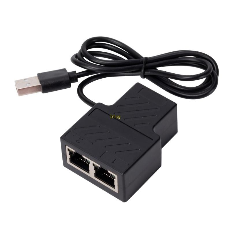 BT 1 To 2Way LAN Ethernets Extenders Splitters RJ45 2 Port Networks ...