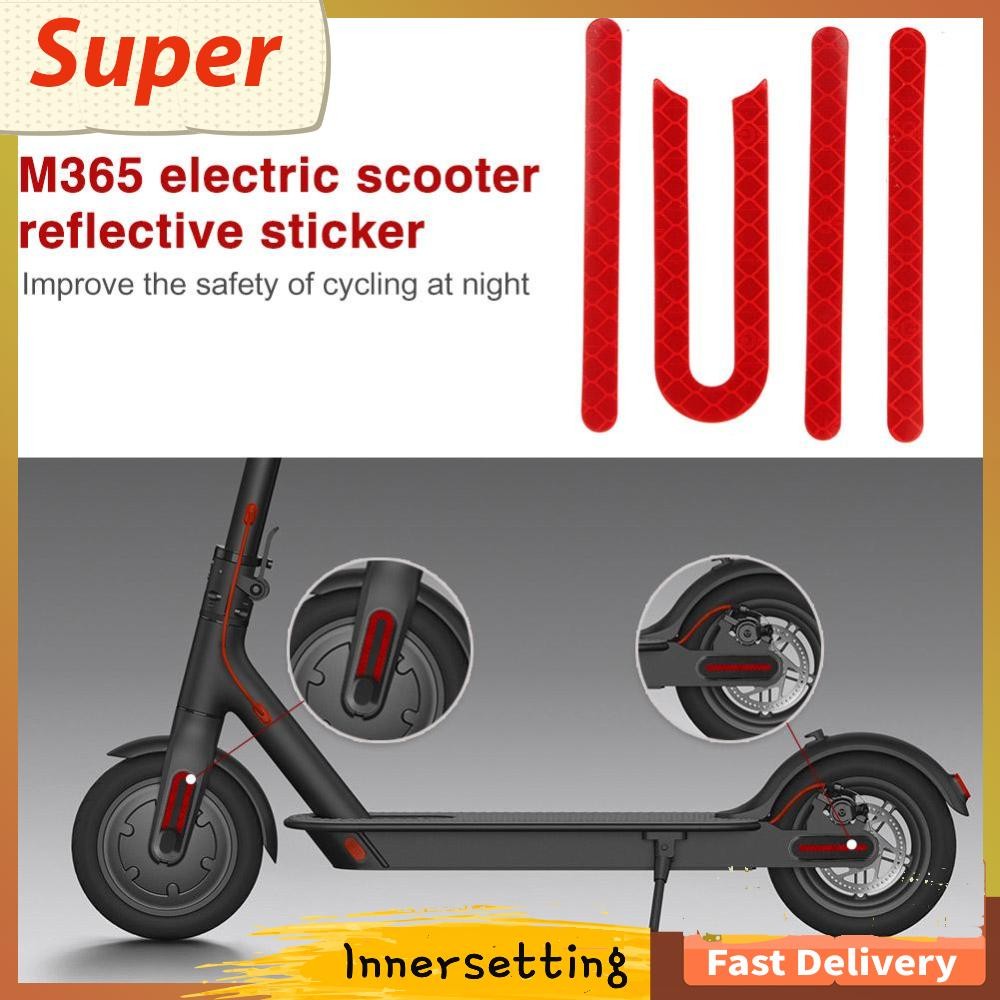 [innersetting.my] 2 Set Electric Scooter Reflective Stickers Warning ...