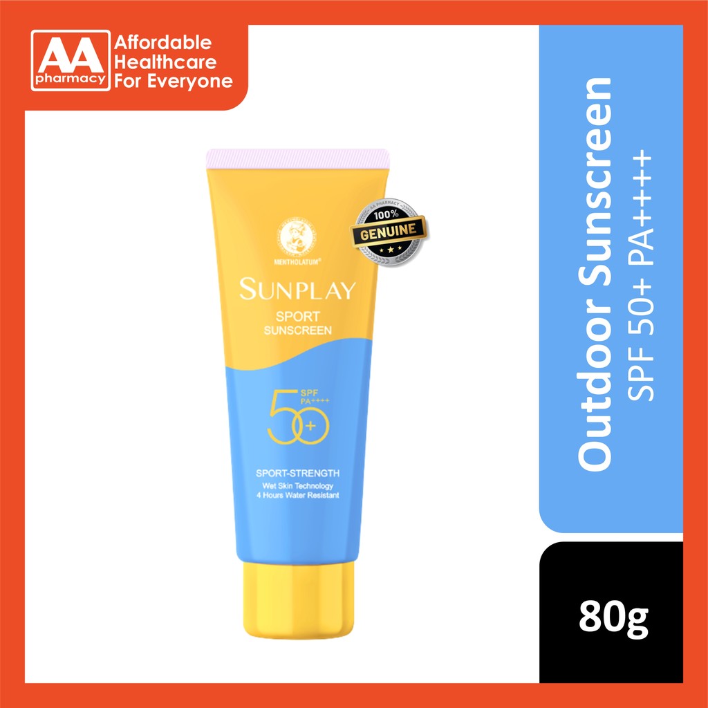 Sunplay Sport 120 Sunscreen SPF50+ PA++++ 80G | Shopee Malaysia