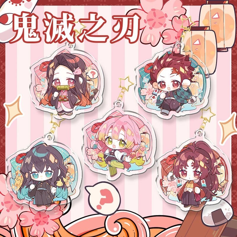 Model Standee Demon Slayer Anime Keychain Women Tokitou Muichirou ...